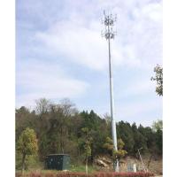 China 5G Tmobile High Mast Tower 30-60M Galvanized Steel Radio Microwave for sale