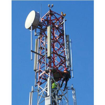 China Customized Carbon Structural Steel Lattice Tower With Bolts And Nuts for sale