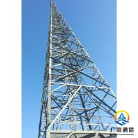 China 30m Pipe Telecommunication Wifi Antenna Tower Hot Dip Galvanization for sale