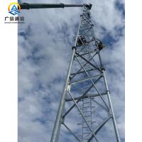 China BS 4360 Galvanized Steel Tower 3 Leg Triangle Free Standing Cell Angle Lattice for sale