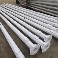 China Commerical Outdoor Road Stadium Light Pole 4m To 12m 1 Arm for sale
