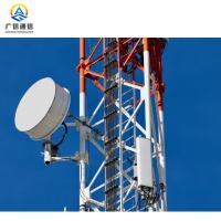 China Telecom Antenna 3 / 4 Legged Angle Tower 30m Galvanized Self Supported for sale