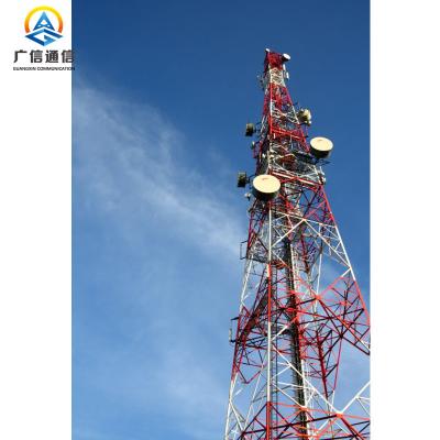 China Hot Galvanized Steel Telecom Tower For Communication ASTM A123 for sale
