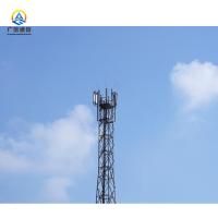 China Galvanization Signal Antenna Transmission Lattice Tower With Bolts / Nuts for sale