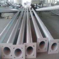 China Conical 5M Commercial Light Poles Q235B Weldable Structural Steel for sale