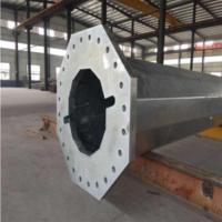 China Octagonal Conical 30m High Mast Poles Galvanization 80um for sale