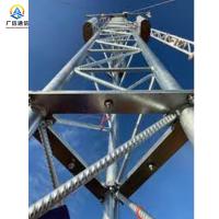 China Microwave Transmission Guyed Lattice Tower 30m 35m 40m for sale
