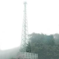 China Galvanized Steel Telecom Tower Self Support Mast Rapid Deployment Site RDS for sale