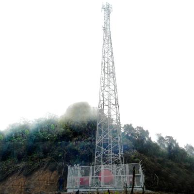 China Galvanized Steel Telecom RDS Tower ASTM A123 355MPa Yield Strength for sale