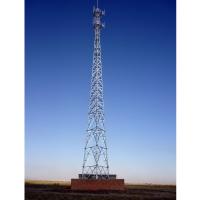 China 4 Legs Tubular Lattice Telecom Steel Tower Against Earthquake for sale