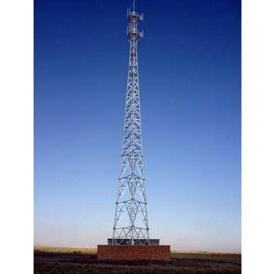 China 4 Legs Tubular Lattice Telecom Steel Tower Against Earthquake for sale