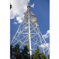 China Galvanized Steel 50m Lattice Tower Modular For Mobile Signal for sale