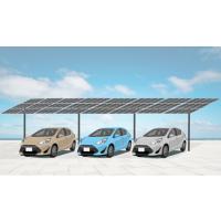 China Mounting Support Solar Steel Structure For Carport Compressive Strength for sale