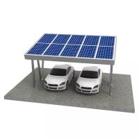 China Q235 Material Anti - Corrosion Solar Panel Steel Structure For Carport for sale