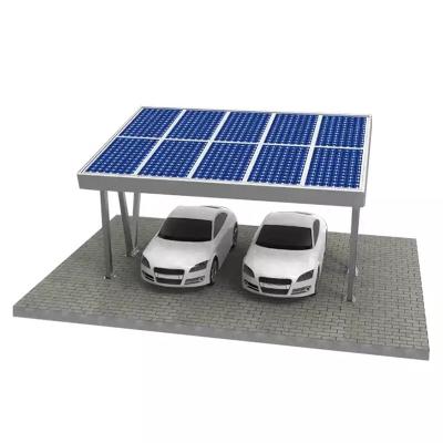 China Q235 Material Anti - Corrosion Solar Panel Steel Structure For Carport for sale