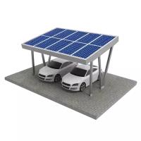 China Q235B Mounting Steel Solar Panel Support Structure For Car Power Charging for sale