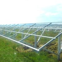 China Custom Galvanized Steel Solar Panel Support Structure For Parking Garages for sale