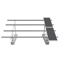 China Galvanized Steel Solar Panel Support Structure 355MPa For Photovoltaic Power Plants for sale