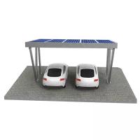 China Waterproof Energy Saving Carport Solar Mounting System For Shopping Mall for sale