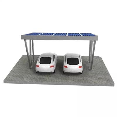 China Waterproof Energy Saving Carport Solar Mounting System For Shopping Mall for sale