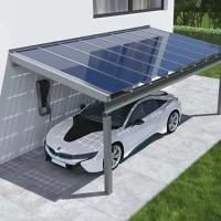 China Q235B Home Solar Panel Support Structure BIPV Mounting Carport Solar Panel System for sale
