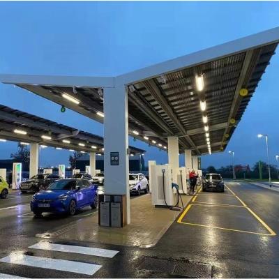 China Commercial Solar Panel Support Structure Carport System Solar Parking Mount Car System for sale