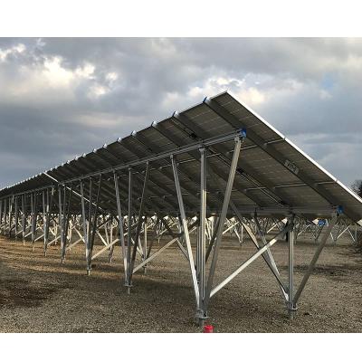 China Q235 Steel Photovoltaic Solar Panel Support Structure 15mm Thickness for sale