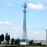 China 60m Self Support Lattice Steel Towers Mast 4 Legged Square Lattice Telecom Tower for sale
