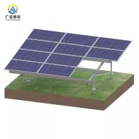 China 10 To 60 Degree Solar Panel Steel Structure Support 80ft Height for sale