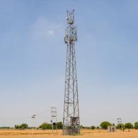 China Heavy Duty Galvanized Mild Steel Lattice Tower For BTS Radio Communications for sale