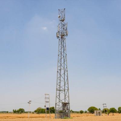 China Heavy Duty Galvanized Mild Steel Lattice Tower For BTS Radio Communications for sale