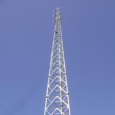 China 3 Legged Lattice Tower Hot Deep Galvanized  50m 60m 70m 80m for sale