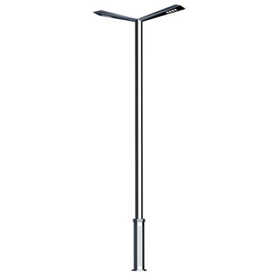 China 6m Galvanized Steel Light Pole Color powder coating Weather Resistance for sale