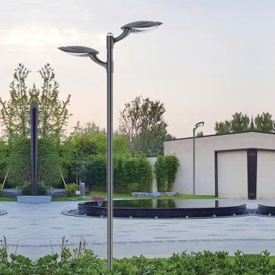 China 4m Octagonal Galvanised Street Light Pole With Double Arm Brackets for sale