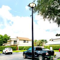 China ODM Galvanised Street Light Pole Octagonal Steel Post 3mm Thickness for sale