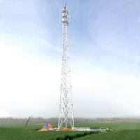 China Self Supporting Galvanized Steel Communication Tower S355JR Grade for sale