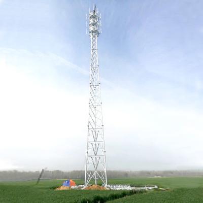 China Self Supporting Galvanized Steel Communication Tower S355JR Grade for sale