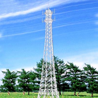China Greenfield Telecom Steel Tower For Broadcasting Networking 30m - 60m Height for sale
