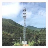 China 8 Grade Bolt Connection Lattice Steel Tower For Earthquake Resistance for sale