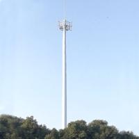 China Galvanized Steel Monopole Communication Tower 50-500 Feet Height for sale