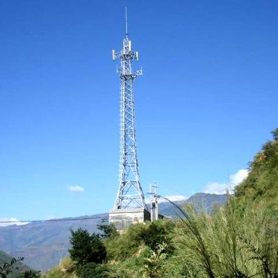 China 100m Height Standard Transmission Steel Tower 5G Communication Stations for sale