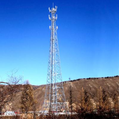China Free Standing Transmission Steel Tower Durable High Support Strength for sale