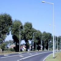 China Steel Galvanized Street Light Pole Custom 6m To 12m Height for sale