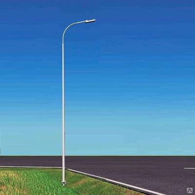 China Tubular Steel Tapered Conical Or Octagonal Street Light Poles 6m To 12m for sale