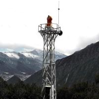 China Galvanized Steel Self-support Lattice Mast 40m Meteorological Tower for sale