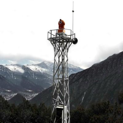 China Galvanized Steel Self-support Lattice Mast 40m Meteorological Tower for sale