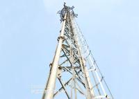 China 3 Legged Galvanized Lattice Steel Towers 80m Antenna Telecommunication Tower for sale