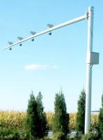 China Q235 Galvanized Steel Traffic Signal Light Pole For CCTV Camera Billboards for sale