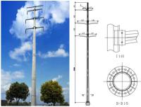 China Self Supporting Galvanized Electric Transmission Tower 30m Distribution for sale