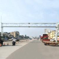 China ODM 55m Customized Galvanized Steel Structures For LED Display for sale